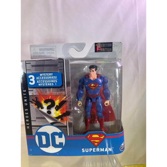 Spin Master | Toys | New Spin Master Dc Heroes St Edition Superman ...
